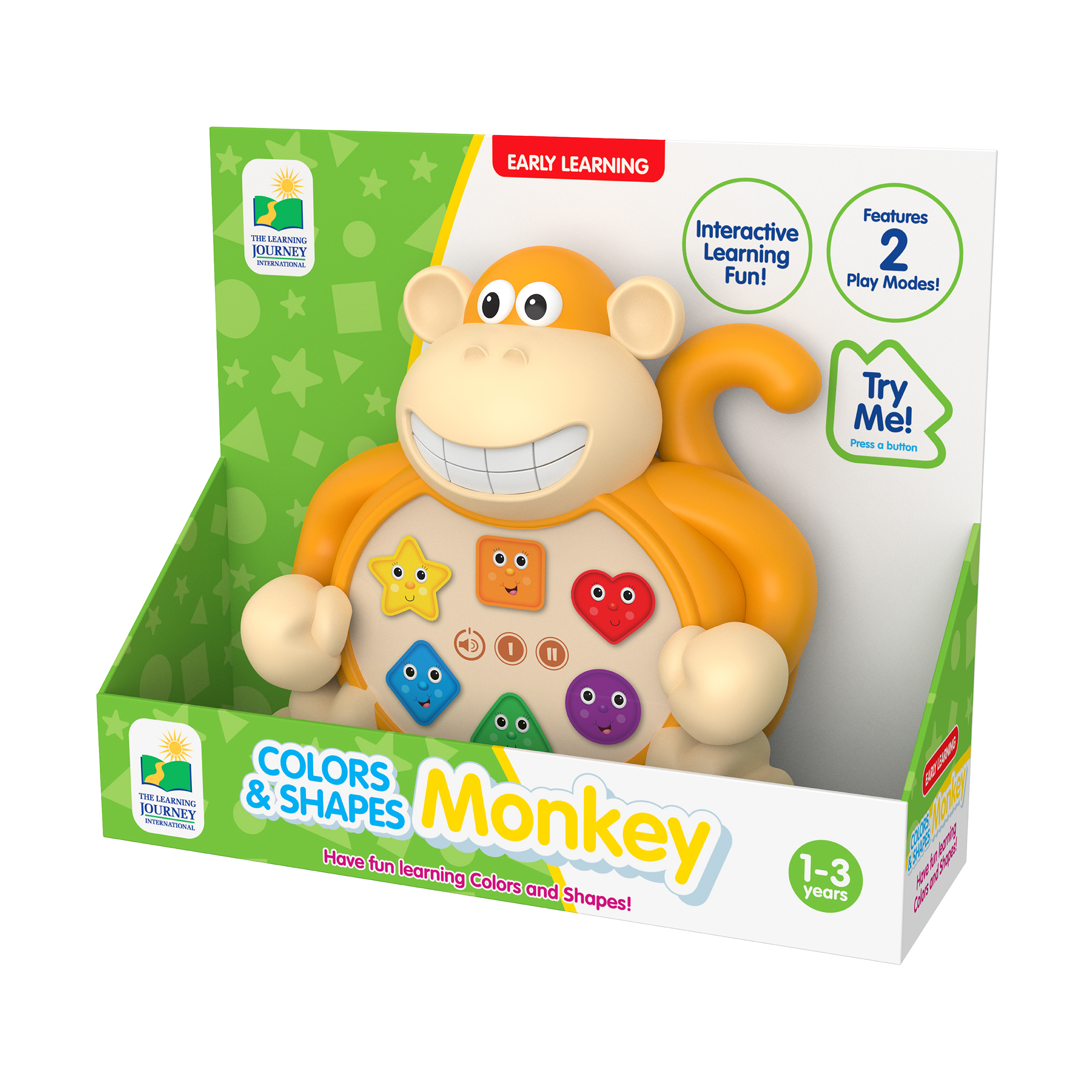 New - The Learning Journey Early Learning - Colors & Shapes Monkey ...