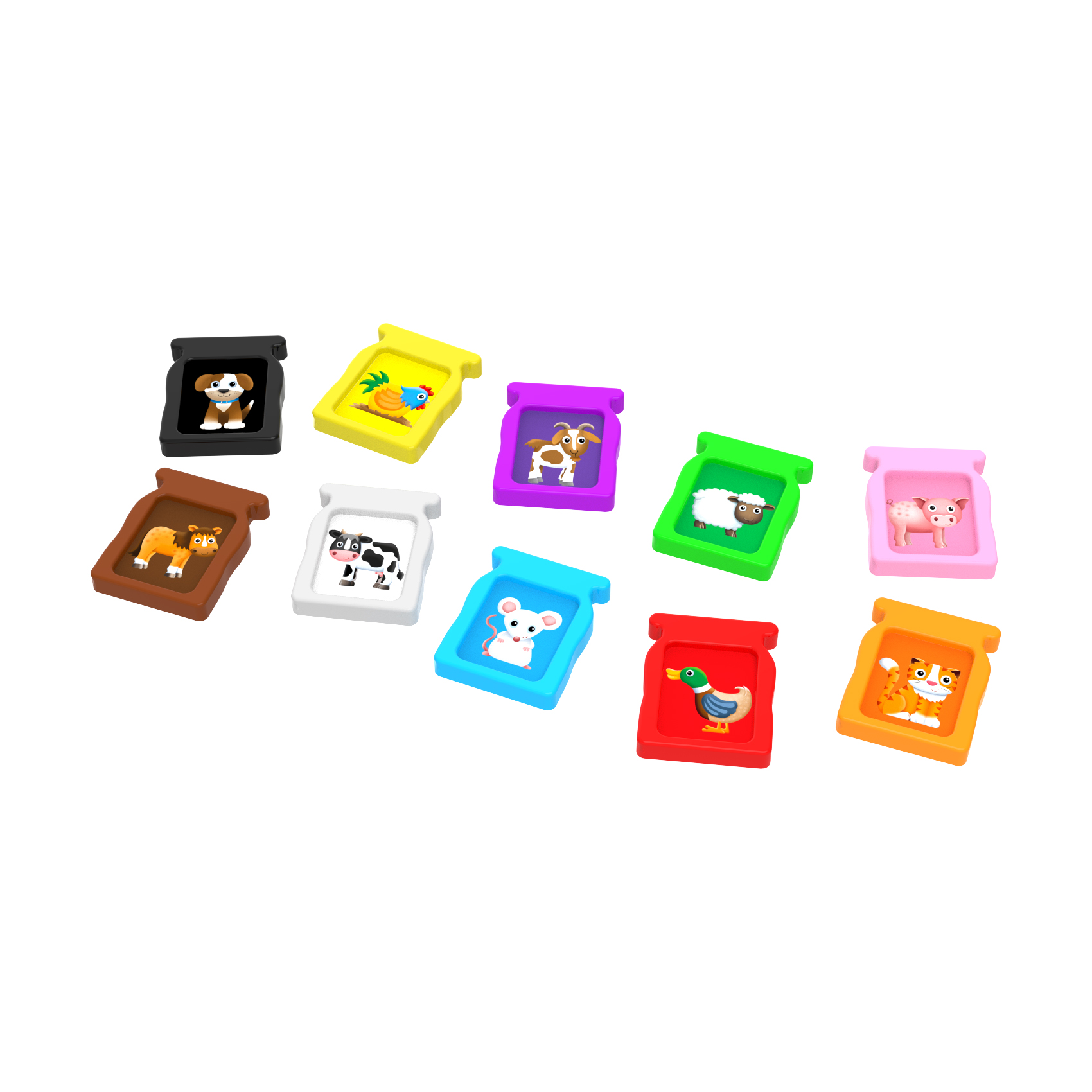 New - The Learning Journey Learn with Me - Animal Farm Cow - Ages 2-5 ...